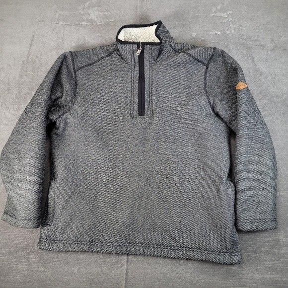 Orvis | Shirts | Orvis Classic Collection Mens Gray Quarter Zip Sherpa ...